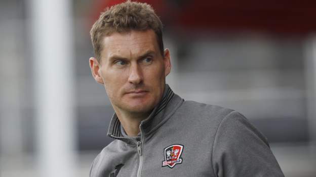 Matt Taylor: Exeter boss leaves to become Rotherham's new manager - BBC ...