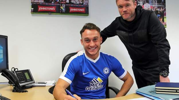 Ricky Miller: Peterborough United striker banned for six games for ...