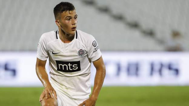 Manchester City: Filip Stevanovic to join club in January say Partizan ...