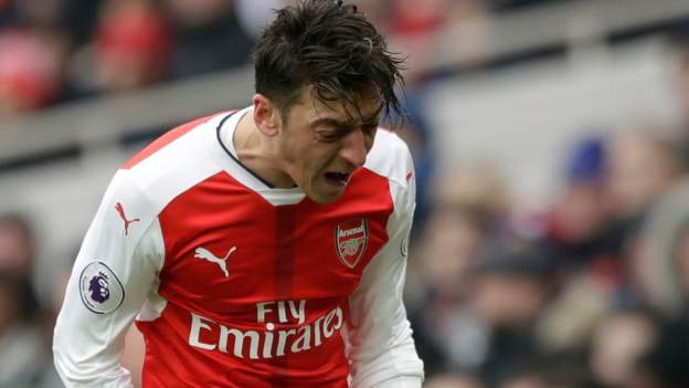 Mesut Ozil: Arsenal midfielder lacking confidence - Arsene Wenger - BBC ...