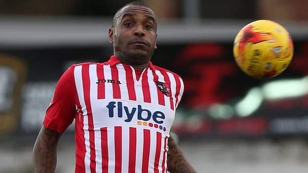 Clinton Morrison 'desperate' for first Exeter City goal - BBC Sport