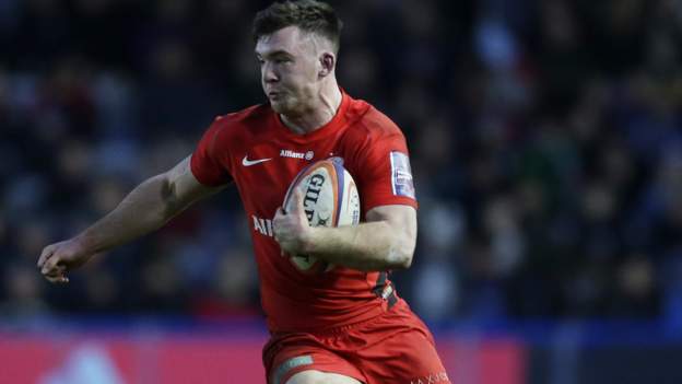 Matt Gallagher: Saracens full-back extends deal to summer of 2020 - BBC ...