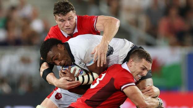 Rugby World Cup 2023: Unbeaten Wales top the tackle charts in France ...