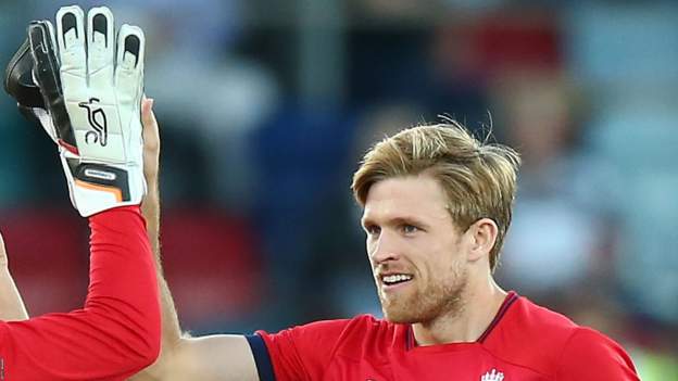 David Willey: England batsman hits 34 off one over in Twenty20 warm-up ...