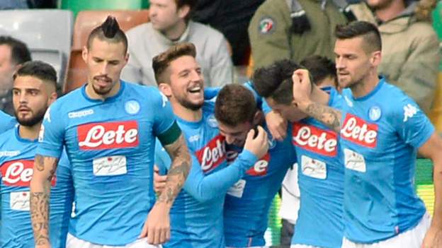 Udinese 0-1 Napoli - BBC Sport