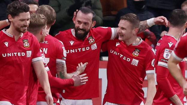 Wrexham 4-1 Barrow: Steven Fletcher treble sparks comeback win for ...