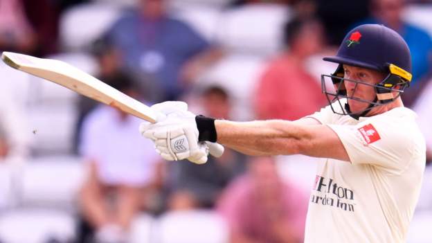 County Championship: Luke Wells hundred puts Lancashire on top against ...