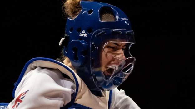 Beth Munro on cloud nine after Paralympic taekwondo silver - BBC Sport