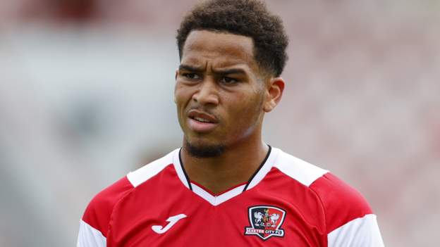 Sam Nombe: Exeter City striker aiming to fill potential at new club ...