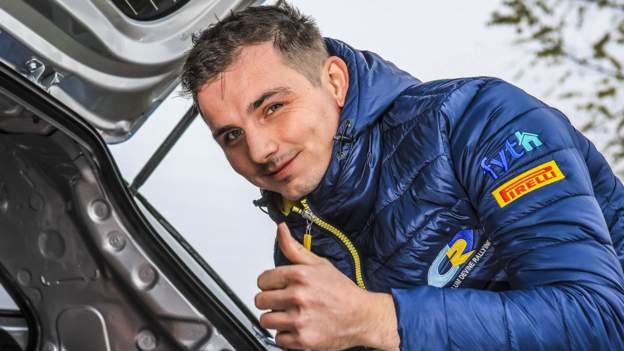 Callum Devine launches European Rally Championship title bid - BBC Sport