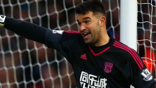 Boaz Myhill: West Brom goalkeeper signs contract extension to 2018 ...