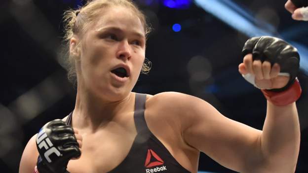 Tate on Rousey rematch, beating Holm and her lasting legacy - BBC Sport