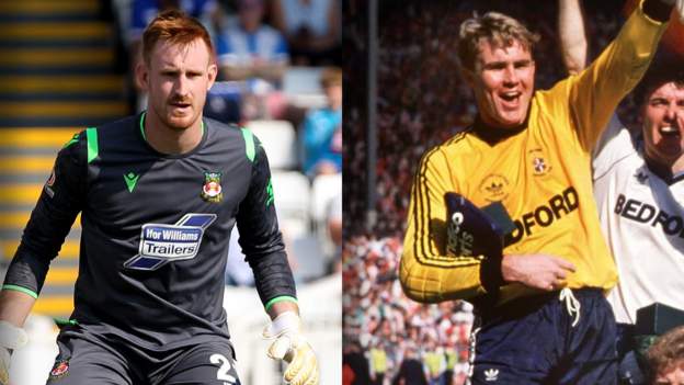 FA Trophy final: Wrexham's Christian Dibble aiming to emulate dad Andy ...