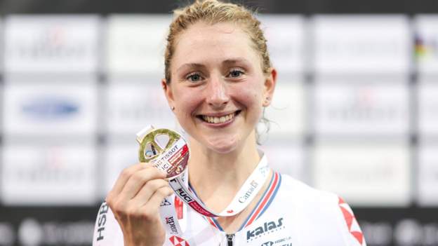 Laura Kenny wins omnium gold at track World Cup in Canada - BBC Sport