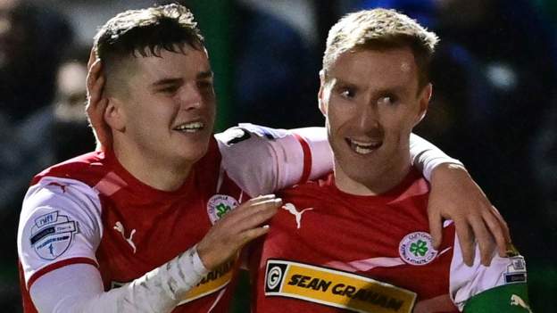 Irish Cup: Ronan Hale hits hat-trick as clinical Cliftonville hammer ...