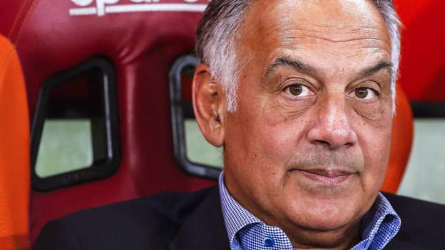Roma owner James Pallotta does not regret jumping in fountain - BBC Sport