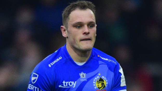 Tommy Wyatt & Nika Abuladze: Exeter duo out for rest of season - BBC Sport