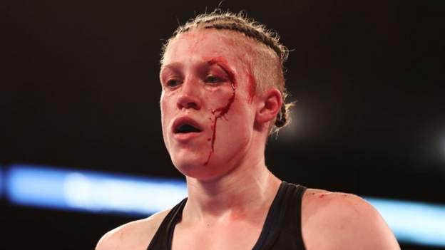 Hannah Rankin vows to learn after suffering cut in loss to Terri Harper ...