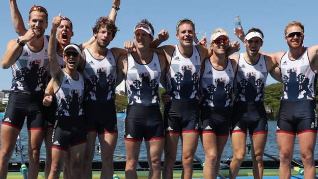 Rio Olympics 2016: GB men's eight win rowing gold - BBC Sport