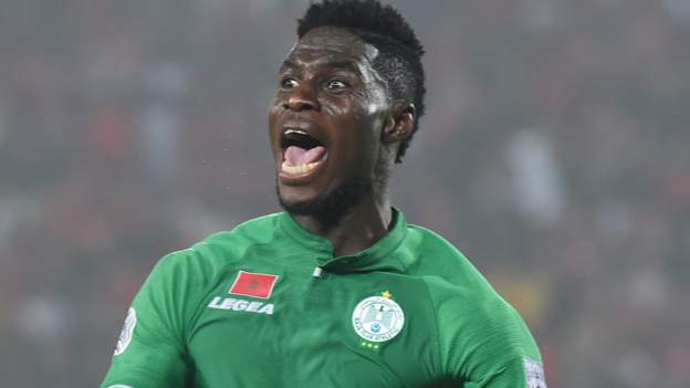 Raja's Ben Malango no qualms about facing former club TP Mazembe - BBC ...