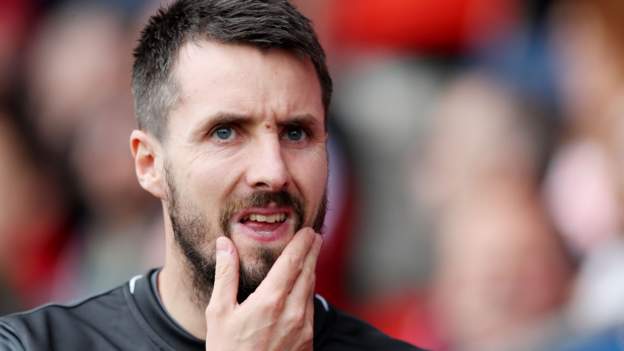 Michael Collins: Bradford City sack head coach after six games - BBC Sport