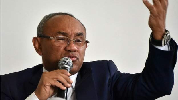Caf president Ahmad explains why they dropped two awards - BBC Sport