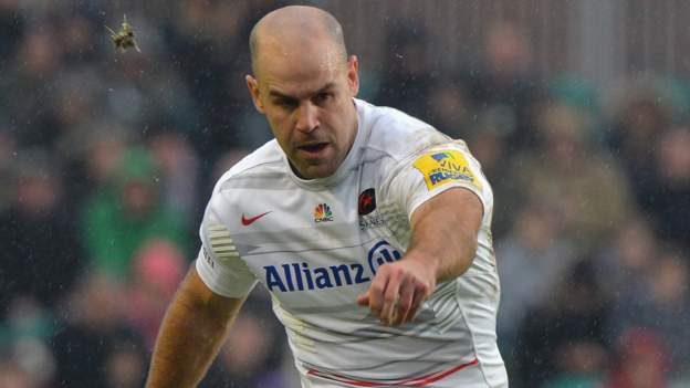Charlie Hodgson: Saracens fly-half to retire after season - BBC Sport