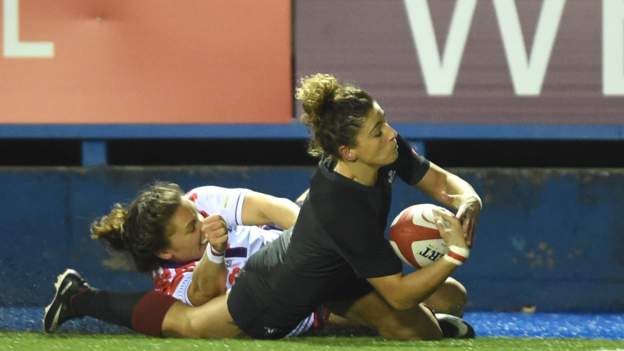 Women's Rugby: Wales XV 39-17 Armed Forces - BBC Sport