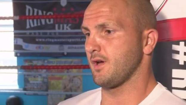 Dale Evans: Boxer on a mission to honour Mike Towell's memory - BBC Sport