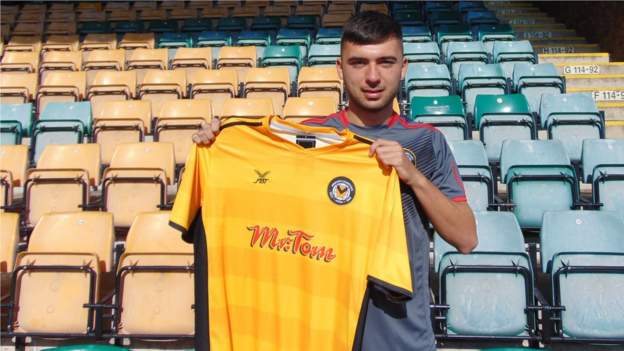 Reece Cole: Newport County sign Brentford midfielder on loan - BBC Sport