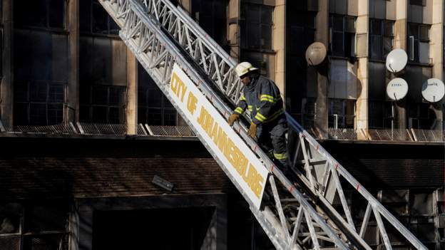 South Africa fire: More than 70 dead in Johannesburg as fire guts ...