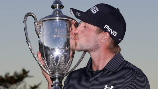 Austin Cook wins maiden PGA title with four-shot RSM Classic win - BBC ...
