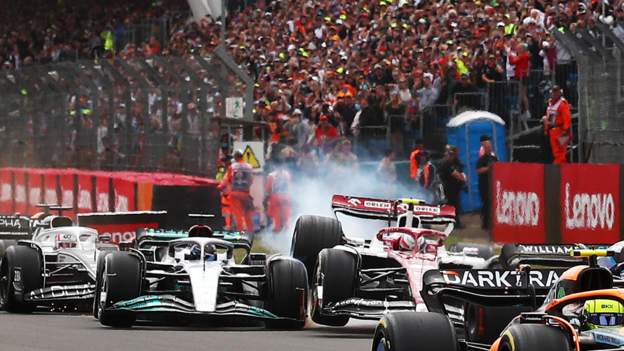 British Grand Prix race images - BBC Sport