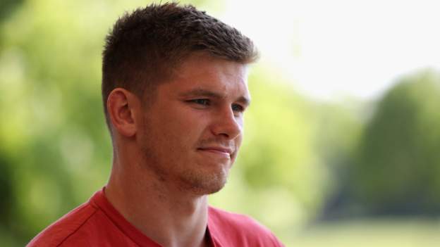 Owen Farrell on England captaincy, pressure and his famous stare - BBC ...