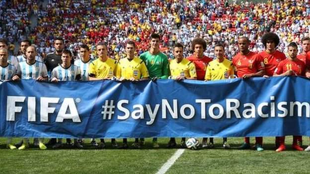 Referees can stop games over fan abuse at Confederations Cup, say Fifa ...