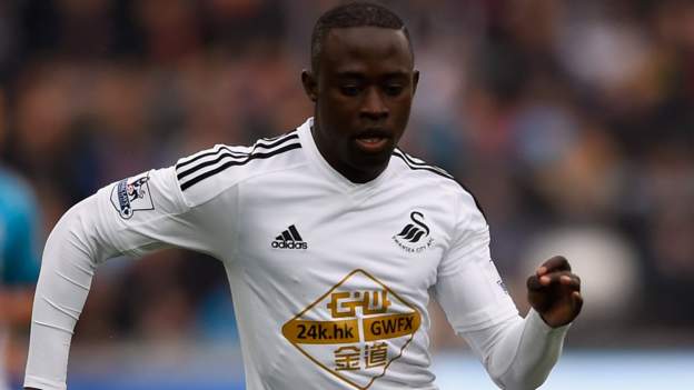 Modou Barrow: Swansea striker joins Blackburn Rovers on loan - BBC Sport
