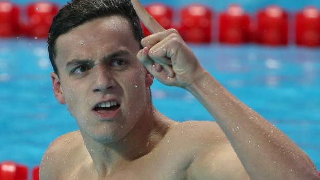 British Swimming Championships: Guy wins fourth gold as Proud sets ...