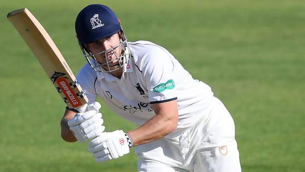 County Championship: Sam Hain's second century in match helps Bears ...