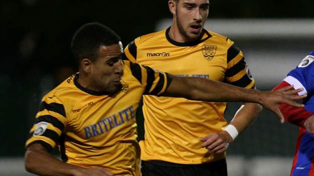 Kevin Lokko: Dagenham & Redbridge sign Stevenage defender on loan - BBC ...