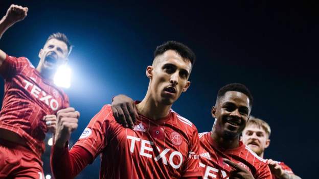 Aberdeen 1-0 Dundee United: Dons edge out United to go third - BBC Sport