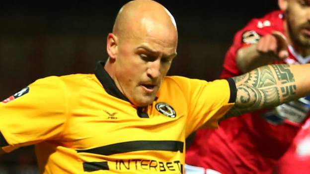 David Pipe: Newport County defender to retire at end of season - BBC Sport