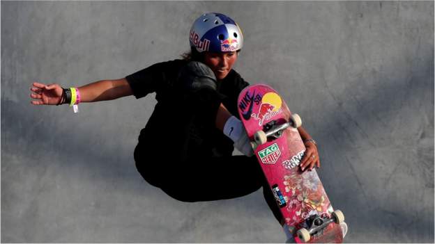Skateboarding World Championships: Britain's Sky Brown wins park gold ...