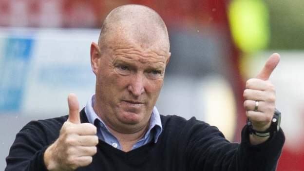Hamilton 2-1 Livingston: Brian Rice's side win first game in five - BBC ...