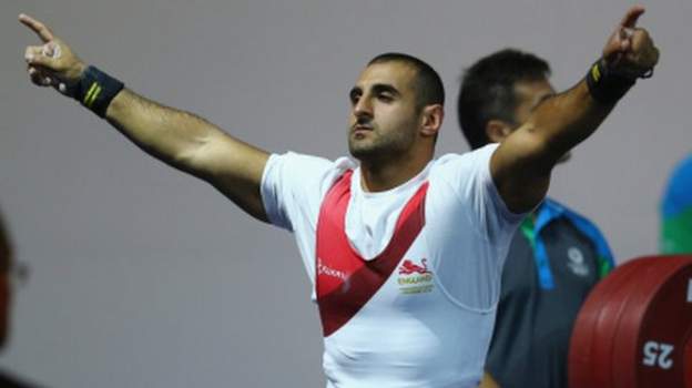 Ali Jawad and Micky Yule win European powerlifting golds - BBC Sport