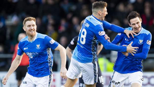 Dundee 0-2 St Johnstone: Perth side move into top six - BBC Sport