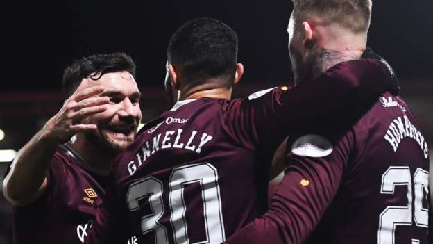 Hamilton Academical 0-2 Hearts: Stephen Humphrys & Cammy Devlin send ...