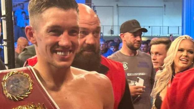 Liam Davies: Telford boxer eyeing world shot after first-round stoppage ...