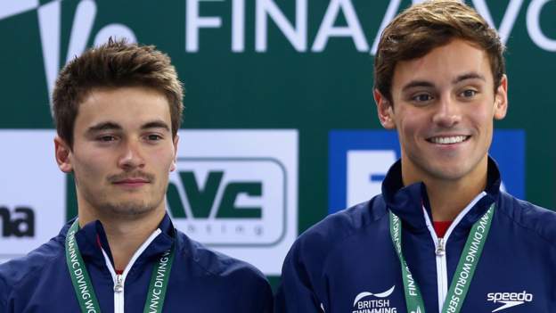 Tom Daley and Dan Goodfellow win British Championship gold - BBC Sport