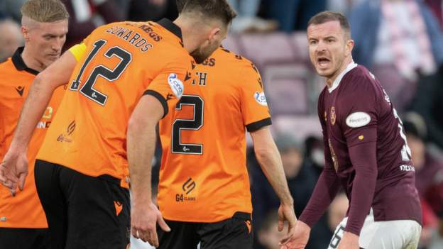 Dundee United fail to overturn Ryan Edwards' red card against Hearts ...