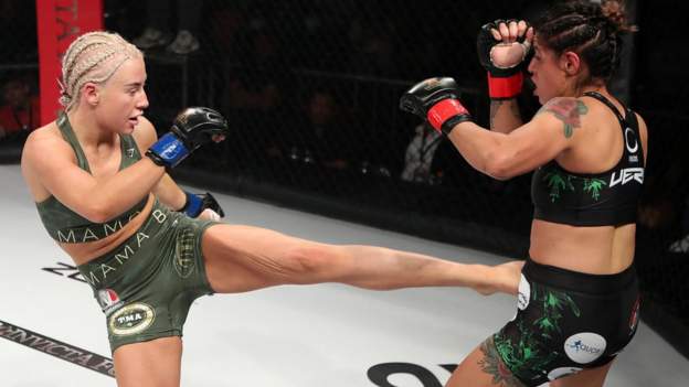 UFC: Shauna Bannon to make debut in London in July - BBC Sport